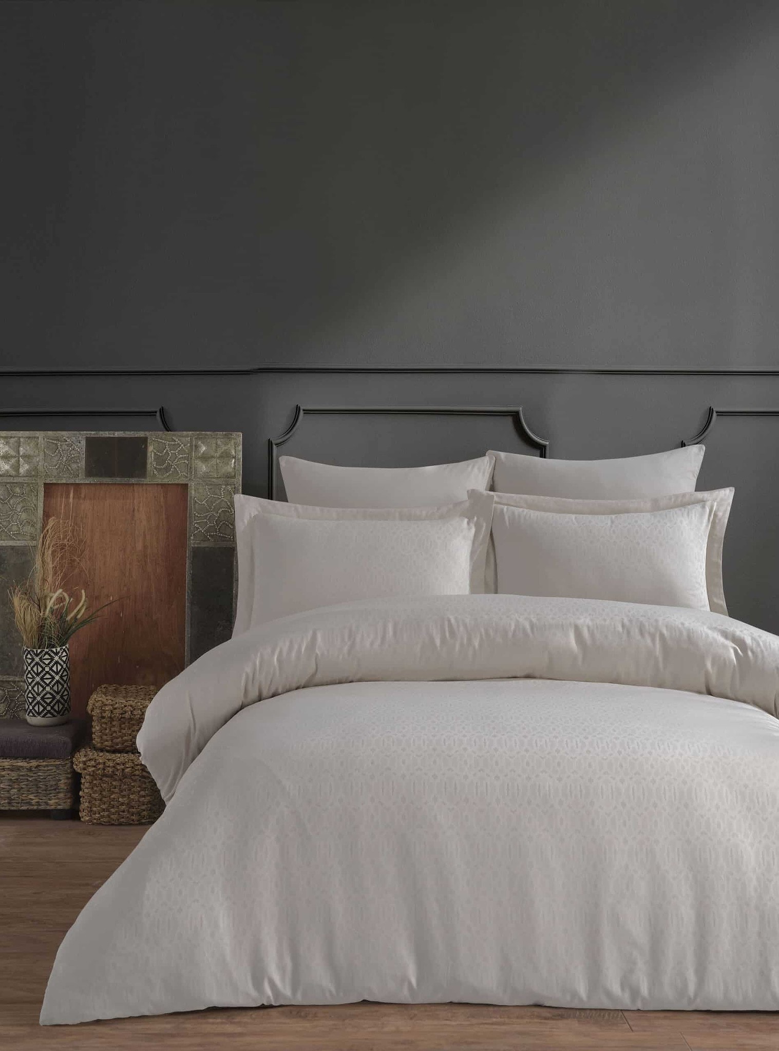 Limasso Pamuk Saten Posteljina (Set) – Cream | DAPHNE