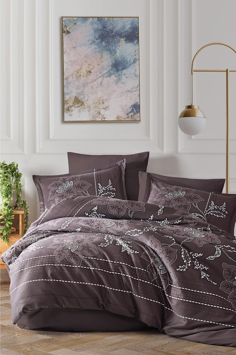 Elegant Pamuk Saten Posteljina Set | DAPHNE