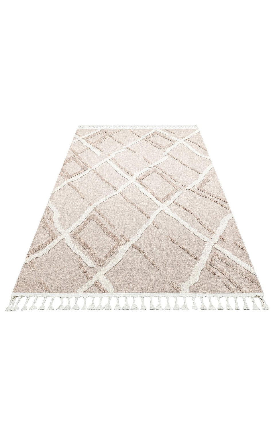 Terazzo Tepih (03) – Beige White (Bež / Off Bijeli) | DAPHNE